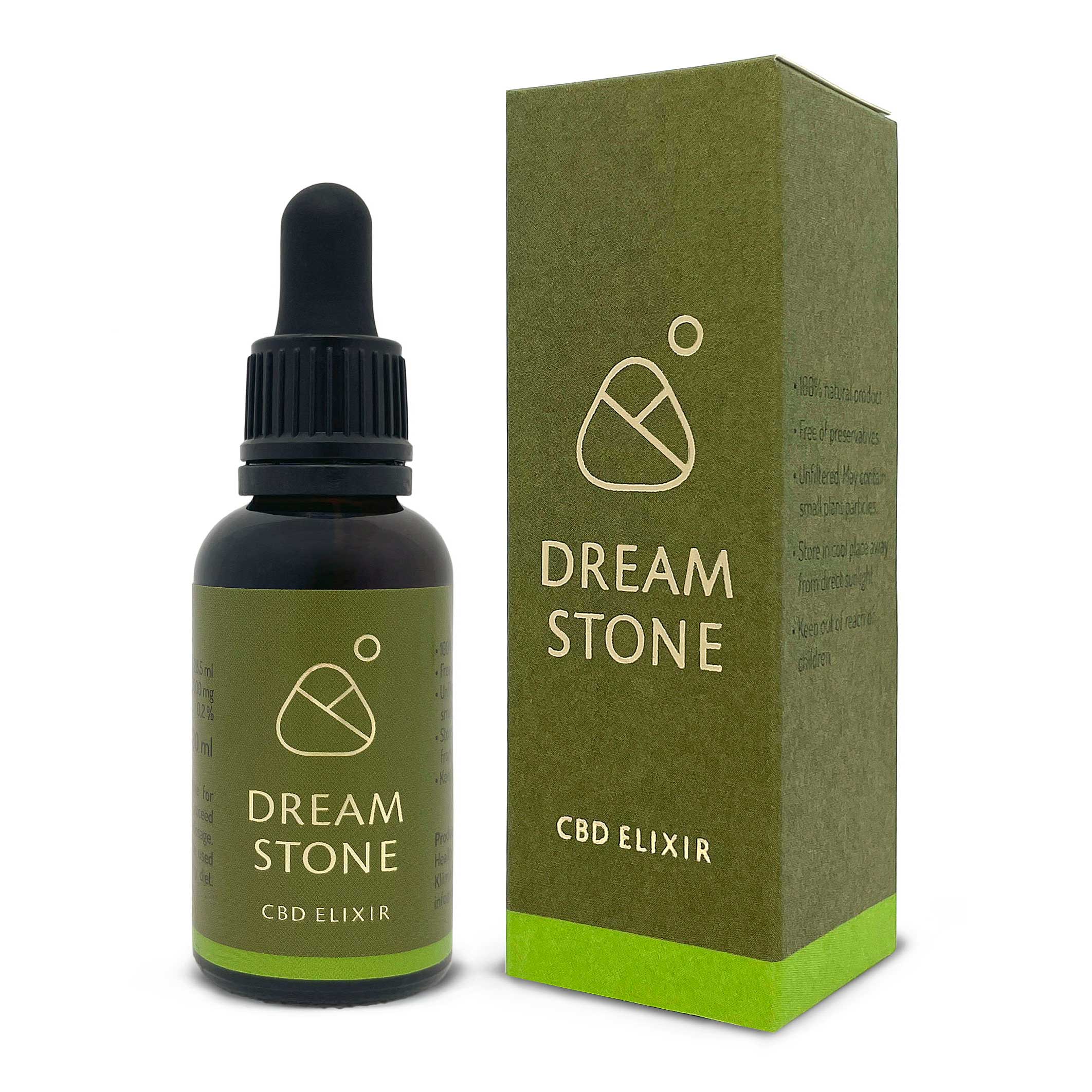 DreamStone CBD Elixir 30ml - Full spectrum CBD elixirs manufacturer ...
